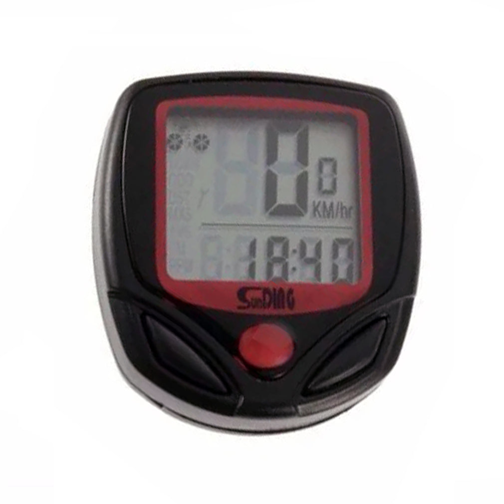 Digital LCD Waterproof Bicycle Bike Computer Speedometer Odometer ...
